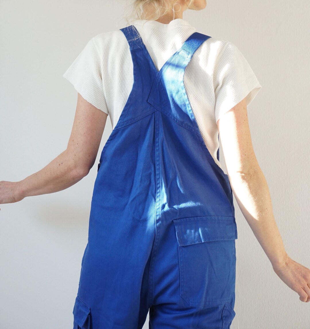 Vintage Indigo German Workwear Overalls | French Chore Overalls ...