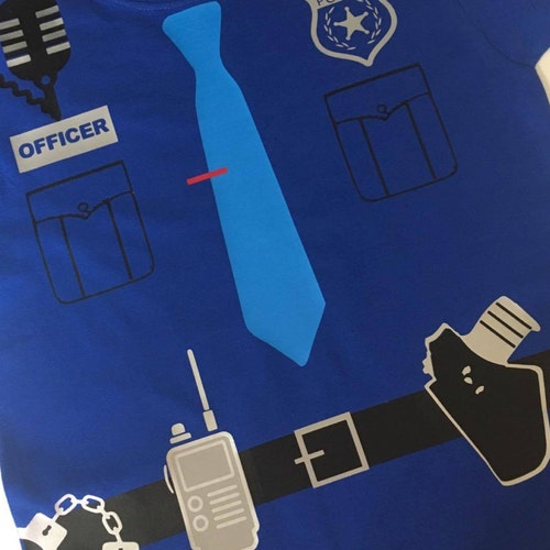 Police Officer HTV Iron-on/heat Press SVG Cutable Decal File - Etsy