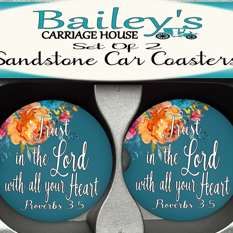 Bible Verse Coasters - Etsy
