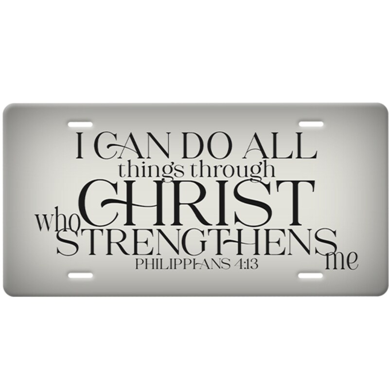 Bible License Plate - Etsy