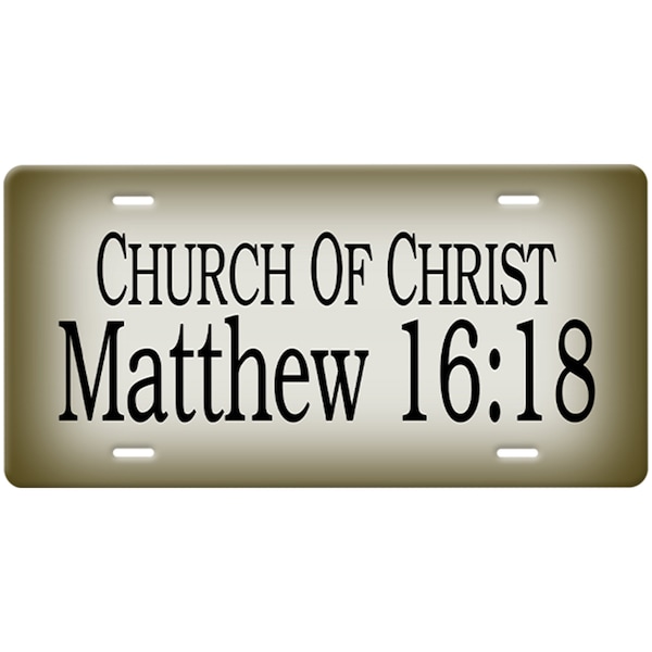 Bible Scripture License Plate - Etsy