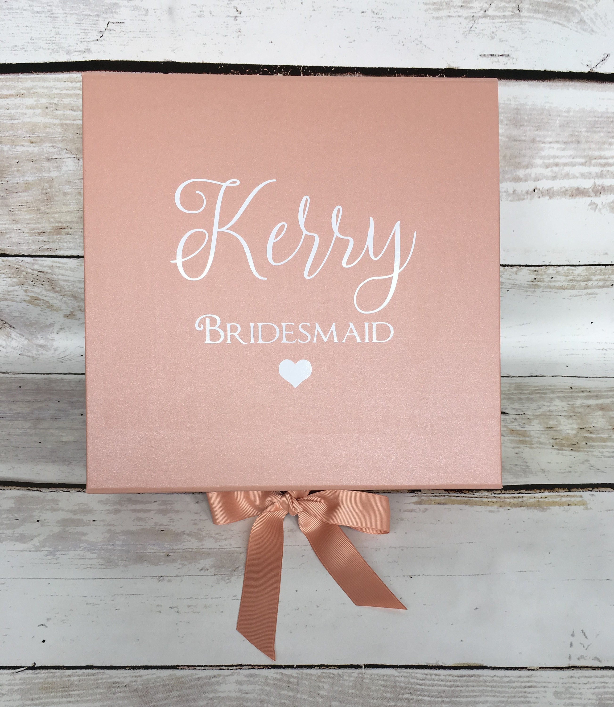 Personalised Bridal Gift Set Hamper Box Satin Robe Champagne | Etsy