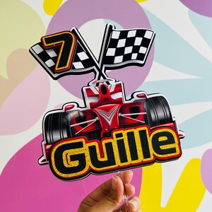 Formula 1 Cake Topper Design - Etsy