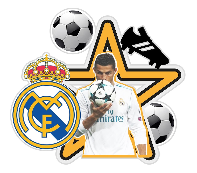 Cake Topper Cristiano Ronaldo - Etsy