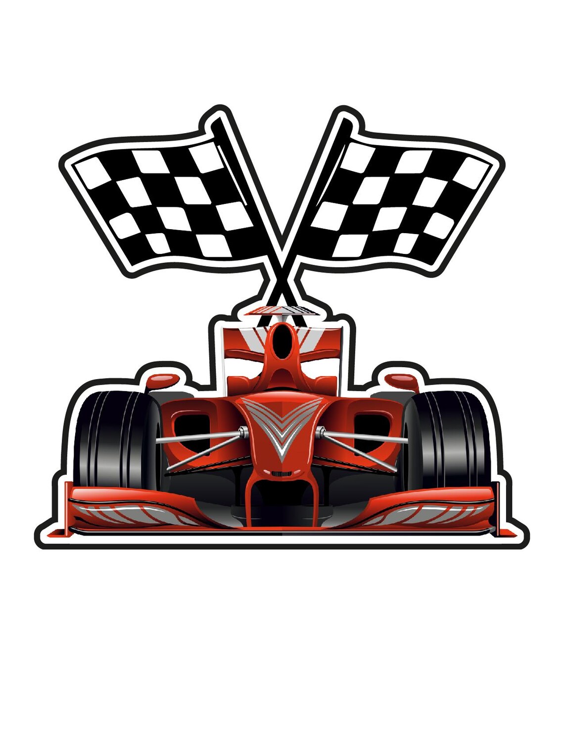 Formula 1 Cake Topper Design - Etsy