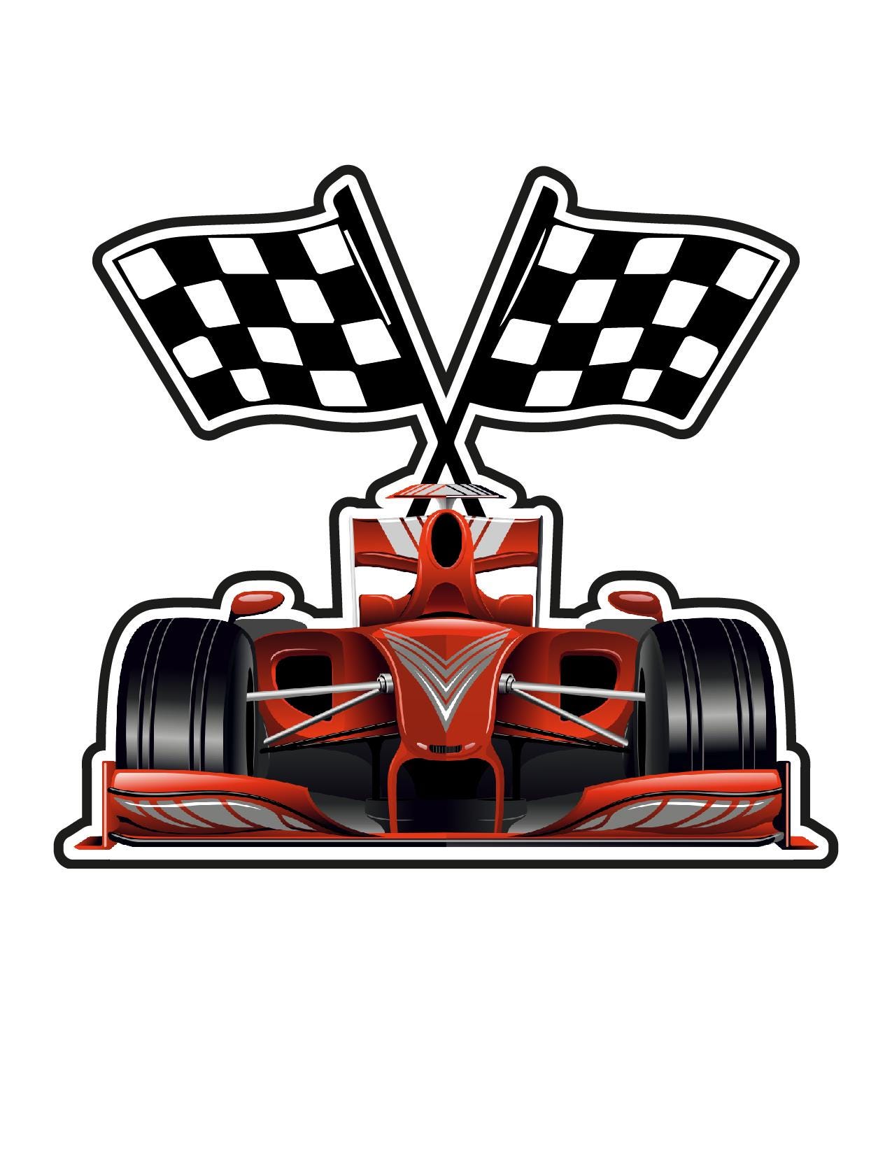 Formula 1 Cake Topper Design - Etsy
