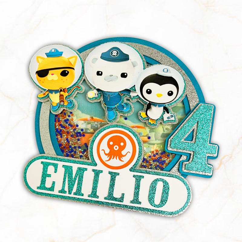Octonauts Cake Topper - Etsy Australia