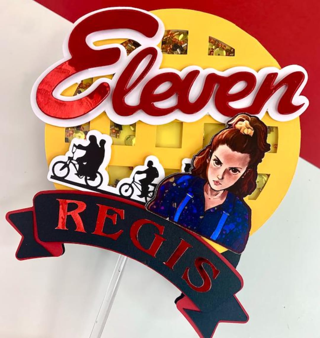 Stranger Things Cake Topper - Etsy