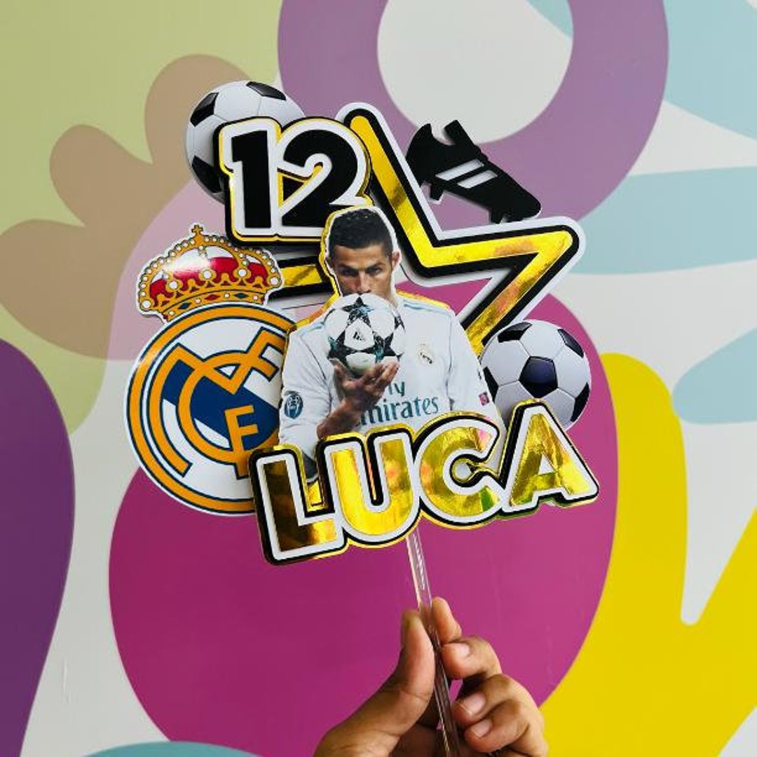 Cake Topper Cristiano Ronaldo - Etsy