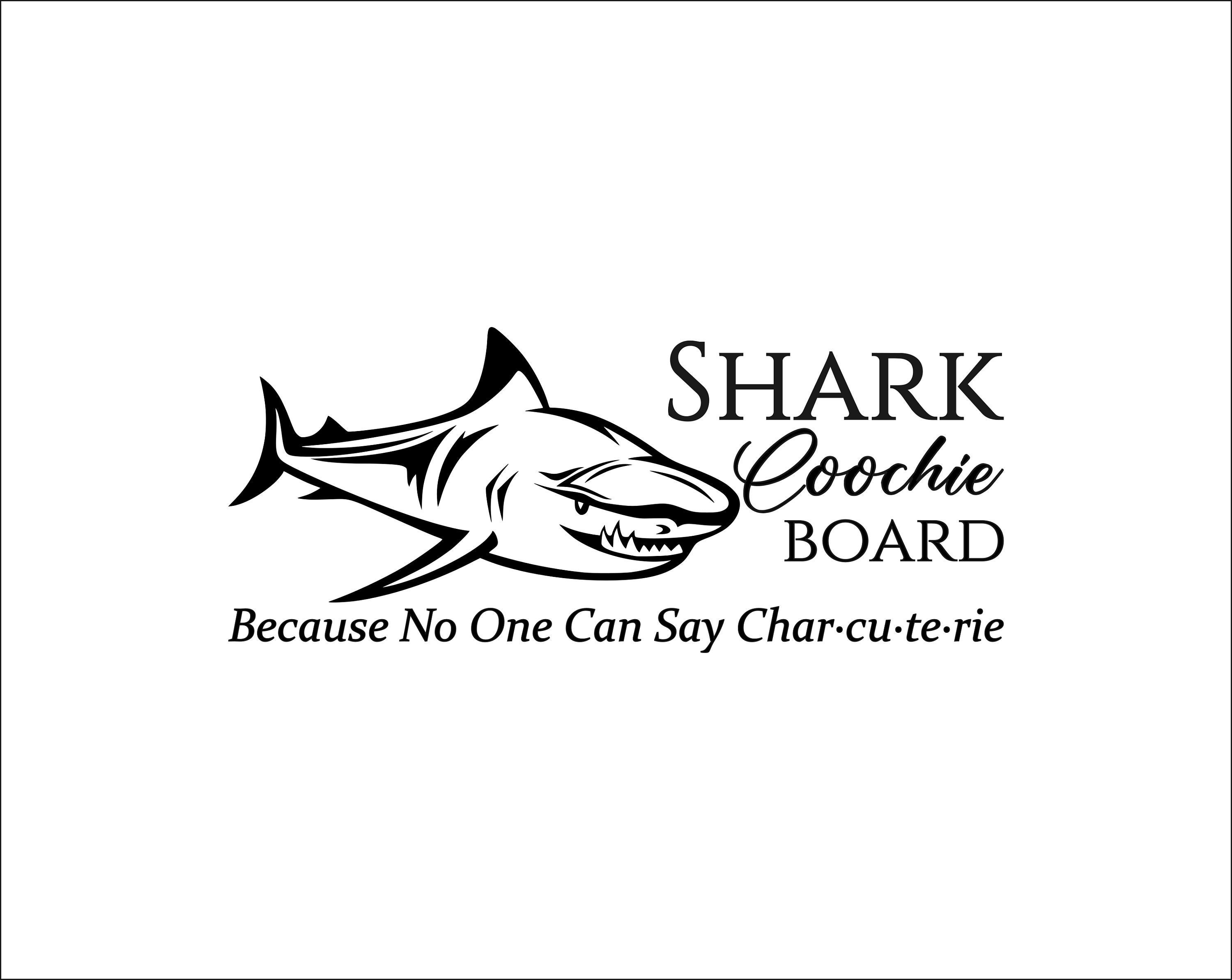 Shark Choochie Board - SVG PNG PDF - Charcuterie Board - Etsy