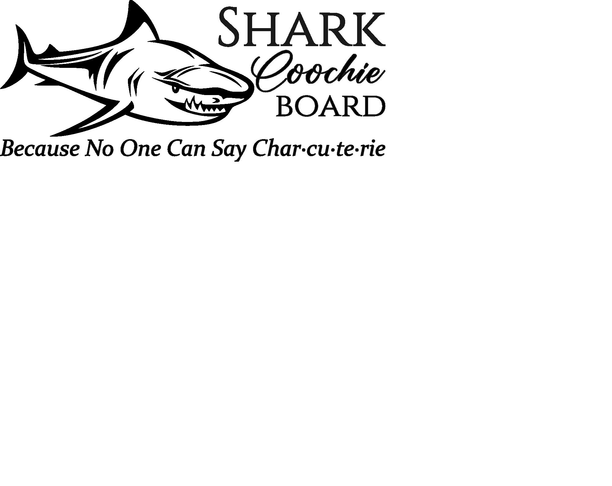 Shark Choochie Board - SVG PNG PDF - Charcuterie Board - Etsy