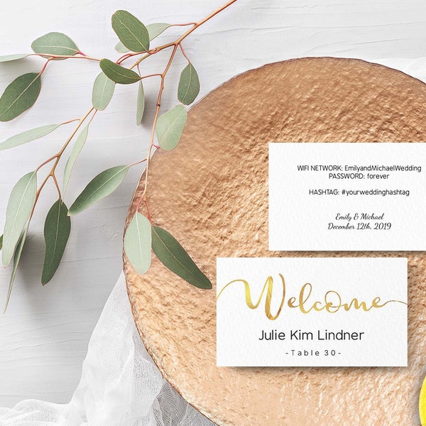 Welcome Table - Etsy