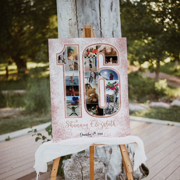 Sweet 16 Rose Gold - Etsy