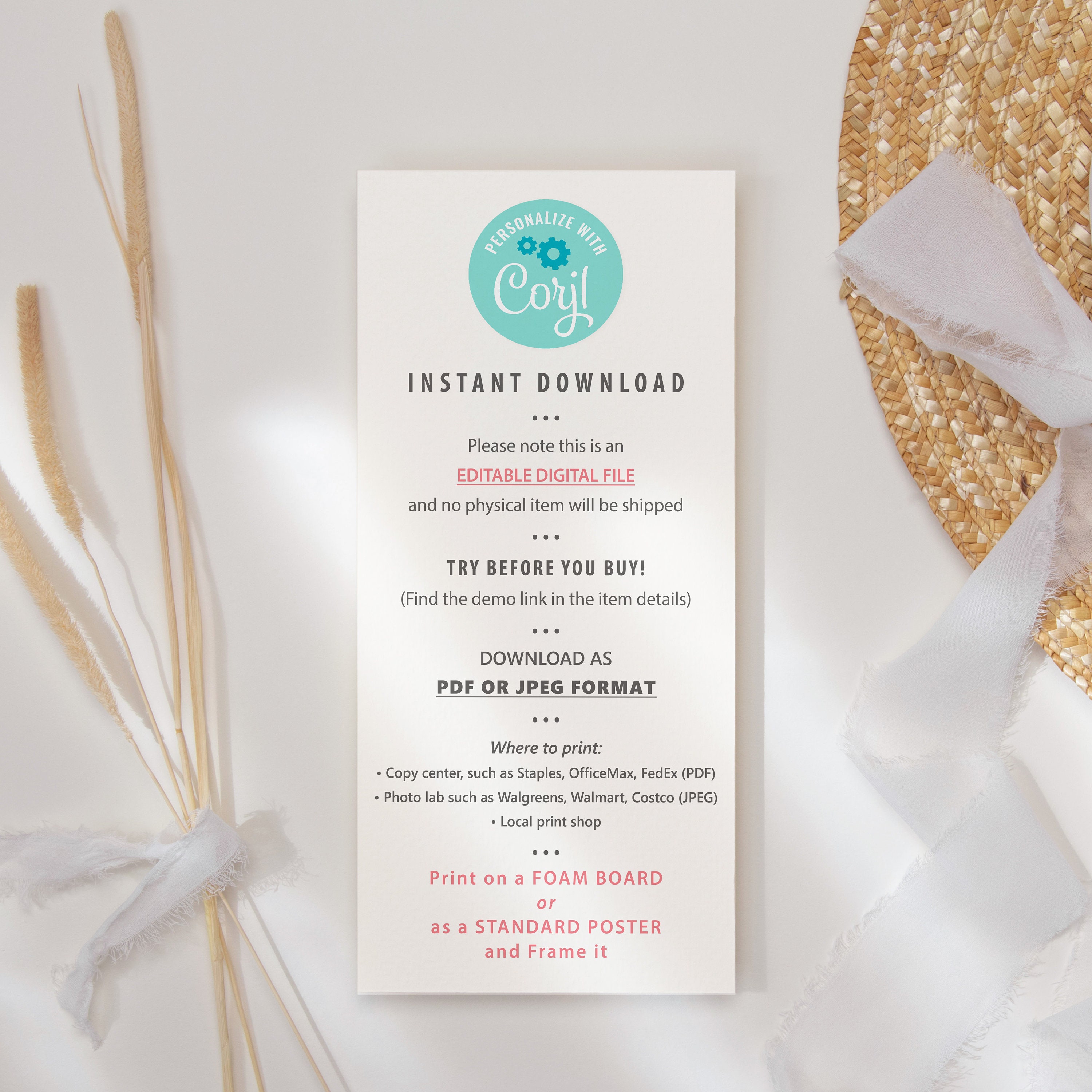 Graduation Signature Board Modern Photo Signature Sign Grad - Etsy