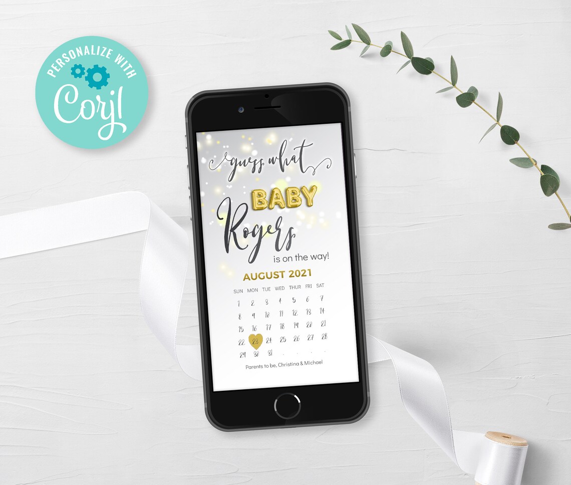 Electronic Editable Pregnancy Announcement Sms Text Message | Etsy