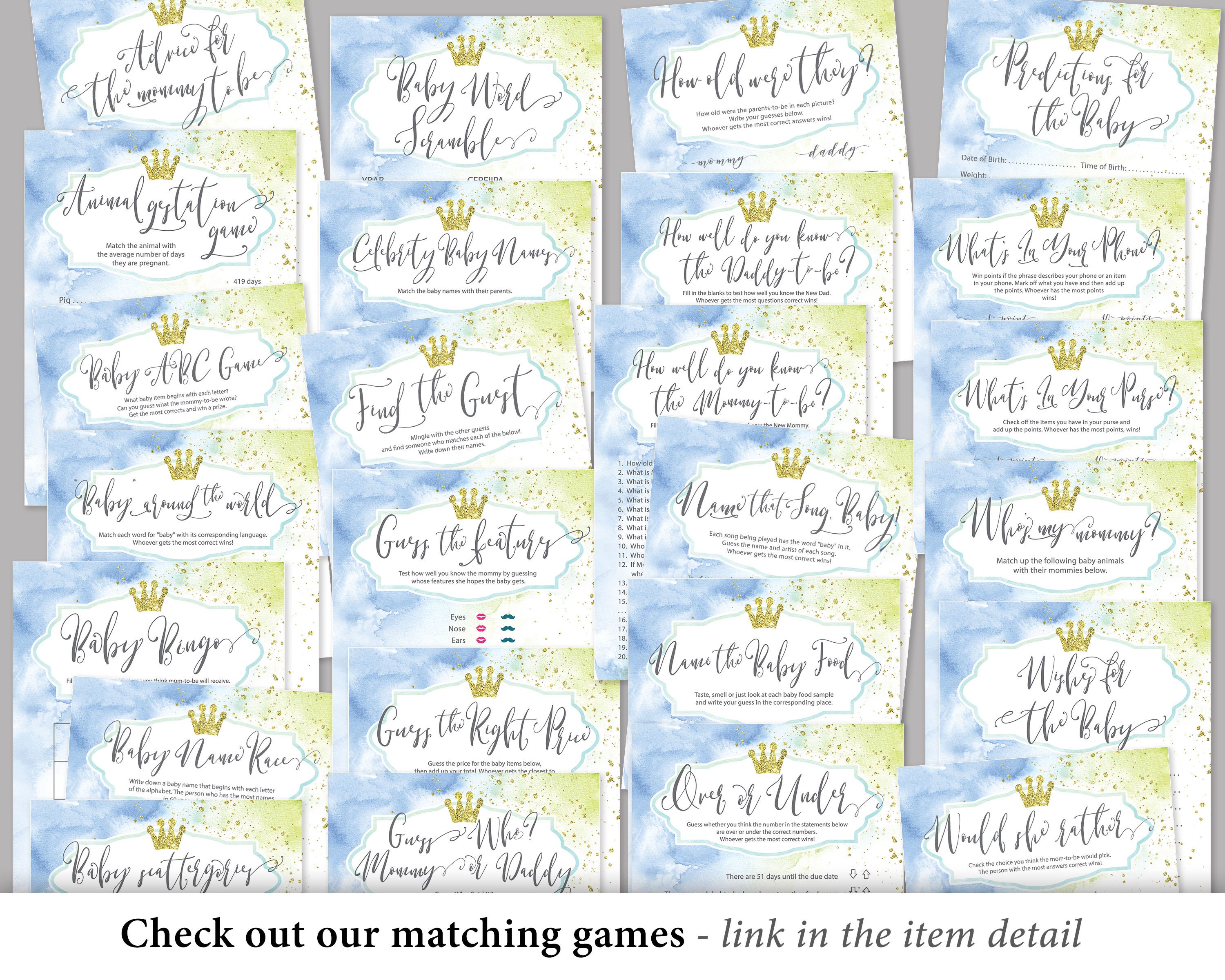Would She Rather Baby Shower Game Who Knows Mommy Best Baby - Etsy