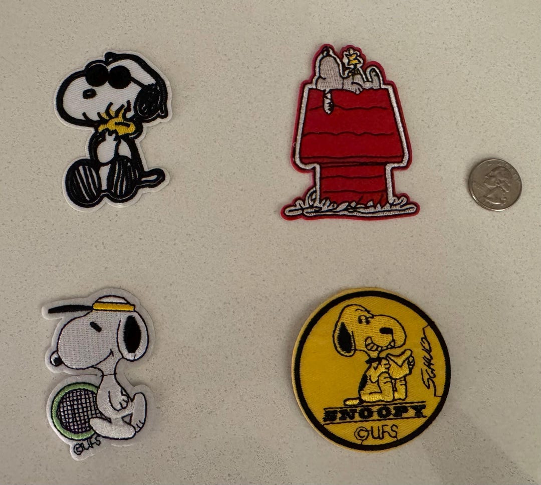 Iron on SNOOPY Patches - Etsy
