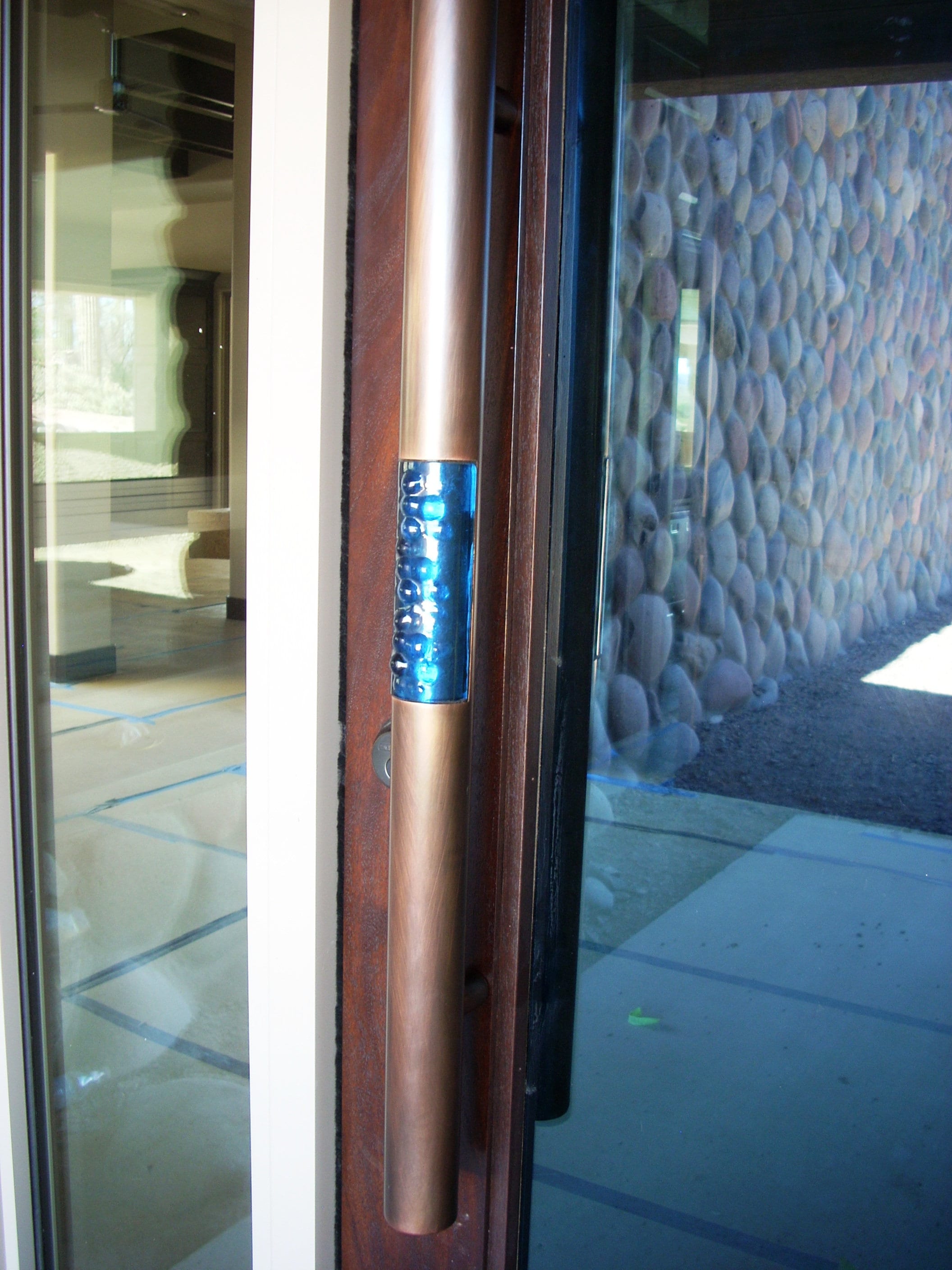 Copper Door Pull - Etsy