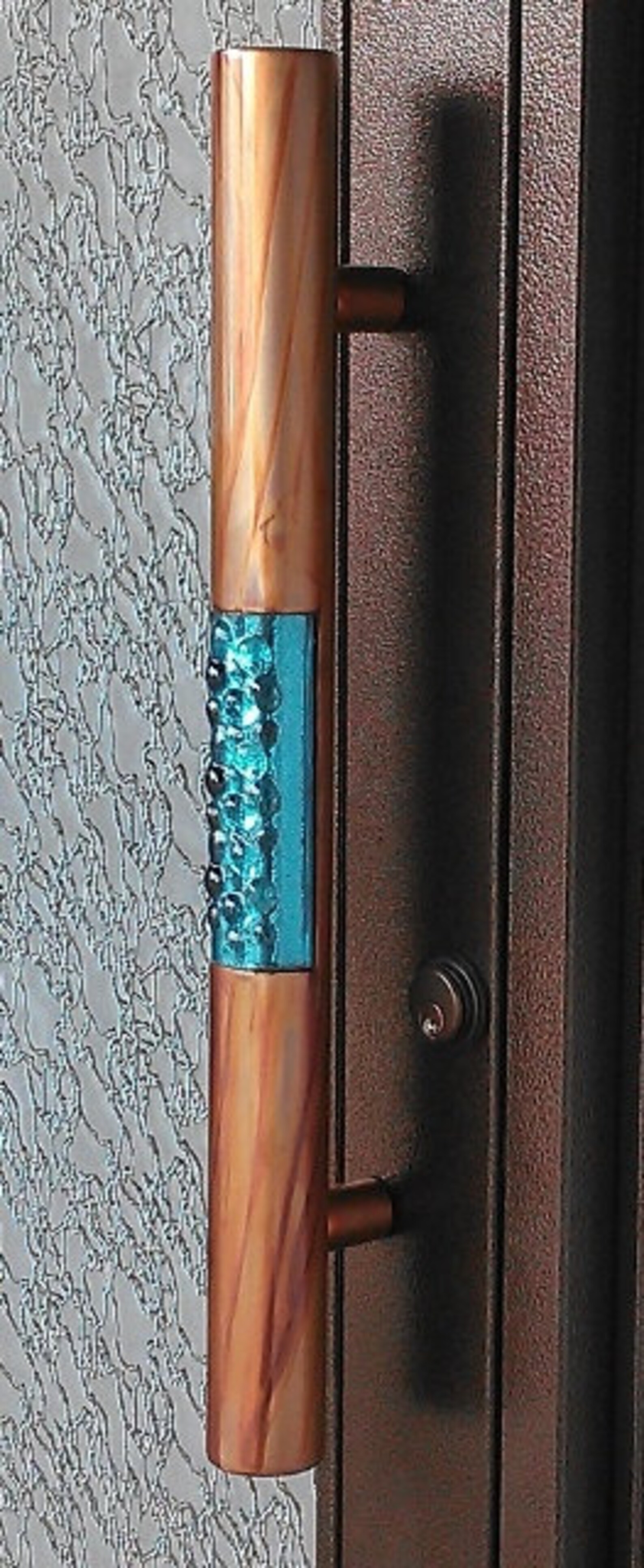 Copper Door Pull - Etsy