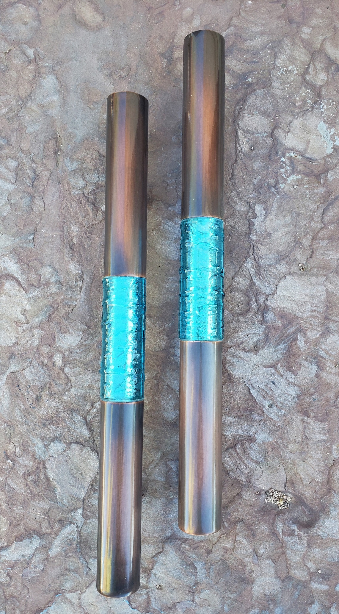 Copper Door Pull - Etsy