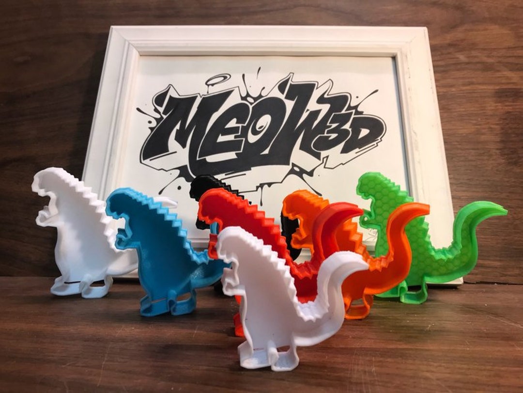 Godzilla Cookie Cutter, Christmas, Birthday Party, Monster, Movie ...