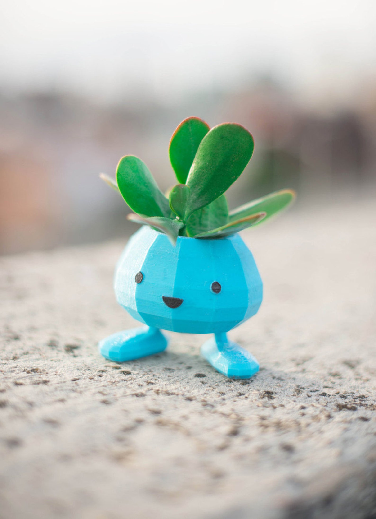 Oddish Planter, Pokemon, Christmas Gift, Oddish, 3D Printed Planter ...