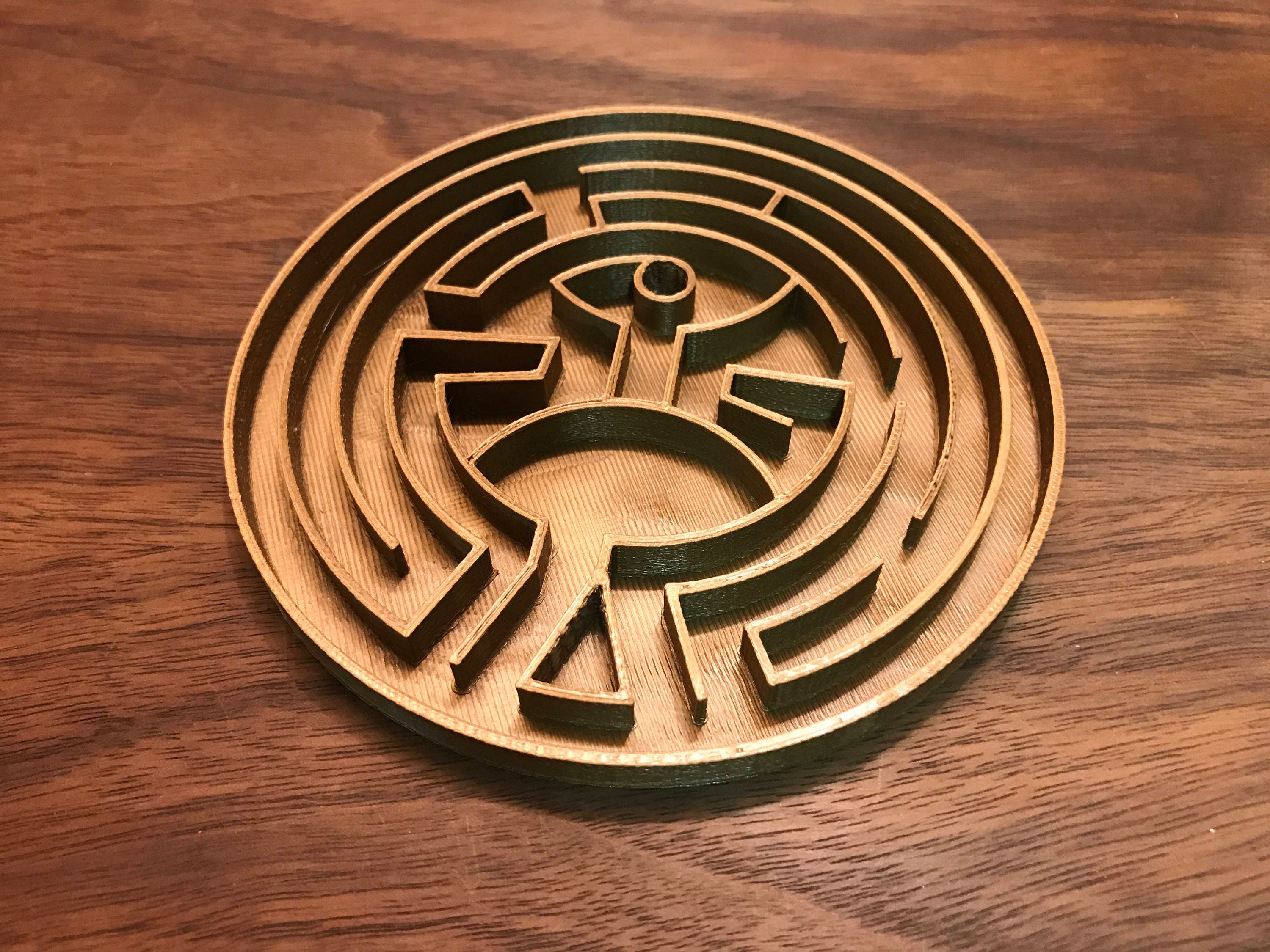 Westworld Maze, Birthday Gift, 3d Printed, Fan Art, Holiday Gifts, Geek ...