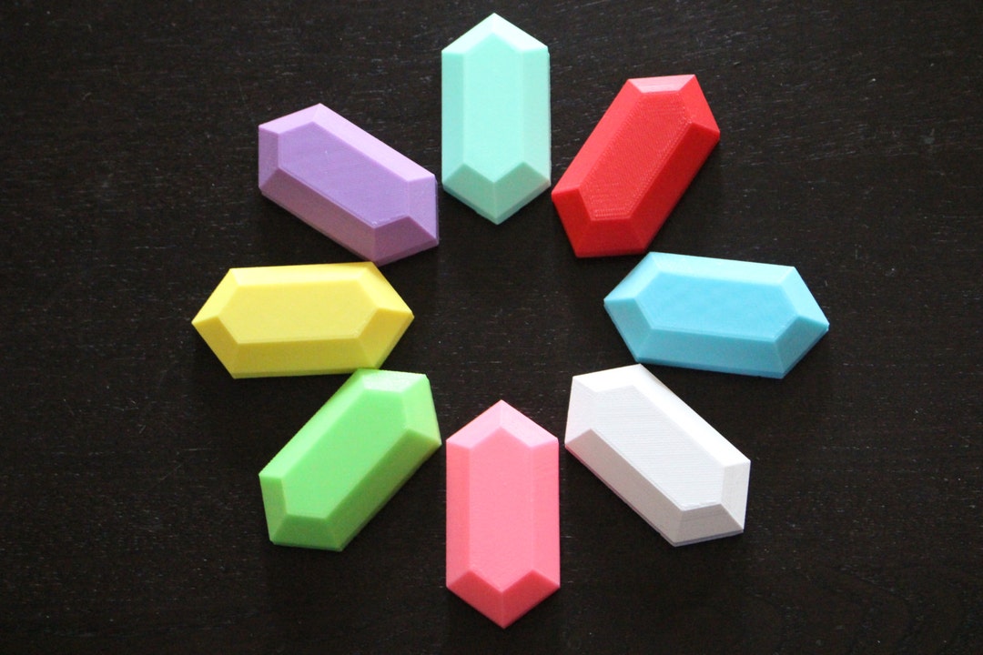 Legend of Zelda, Rupee, 3D Printed, Cosplay, Comic Con, Gifts, Props ...