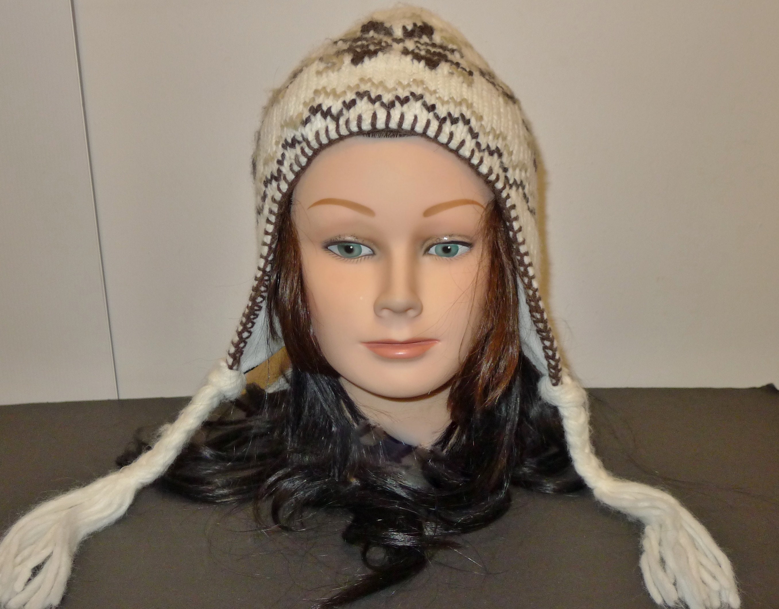 Nice Preowned Beanie With Ear Flaps in Good Condition Sz M - Etsy