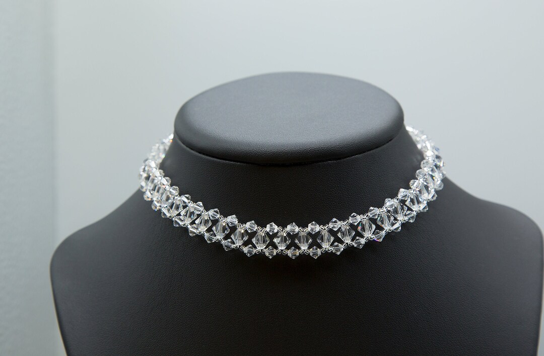 Rosa Bridal / Prom Choker - Etsy