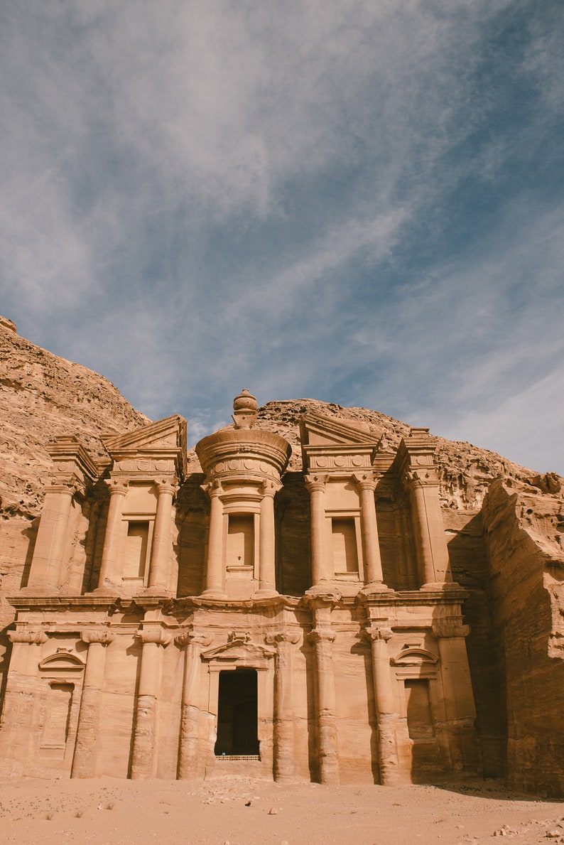 Petra- Monastery Print - Etsy
