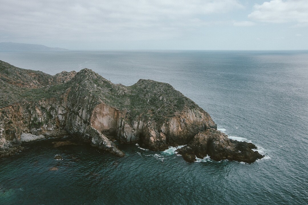 Rugged Cliff Views in Ensenada, Mexico - Etsy