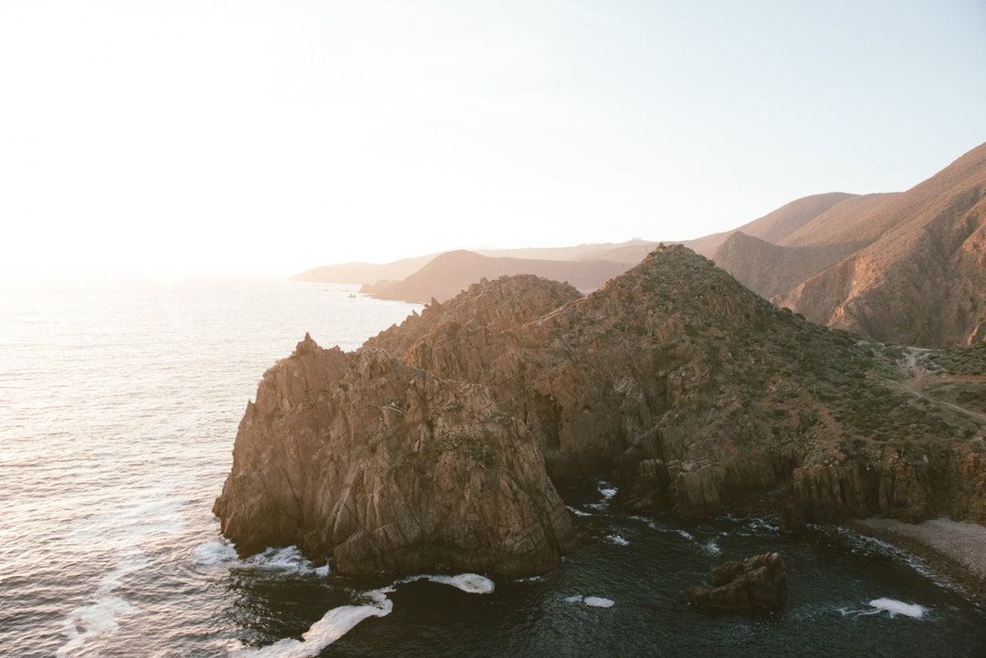 Baja California Coastline Print - Etsy