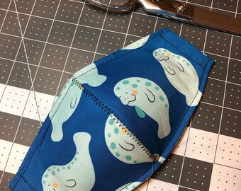 Manatee Face Mask - Etsy