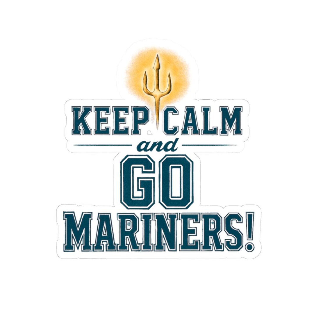 Mariners Kiss-cut Stickers | Laptop Decals, Sports Fan Decor ...