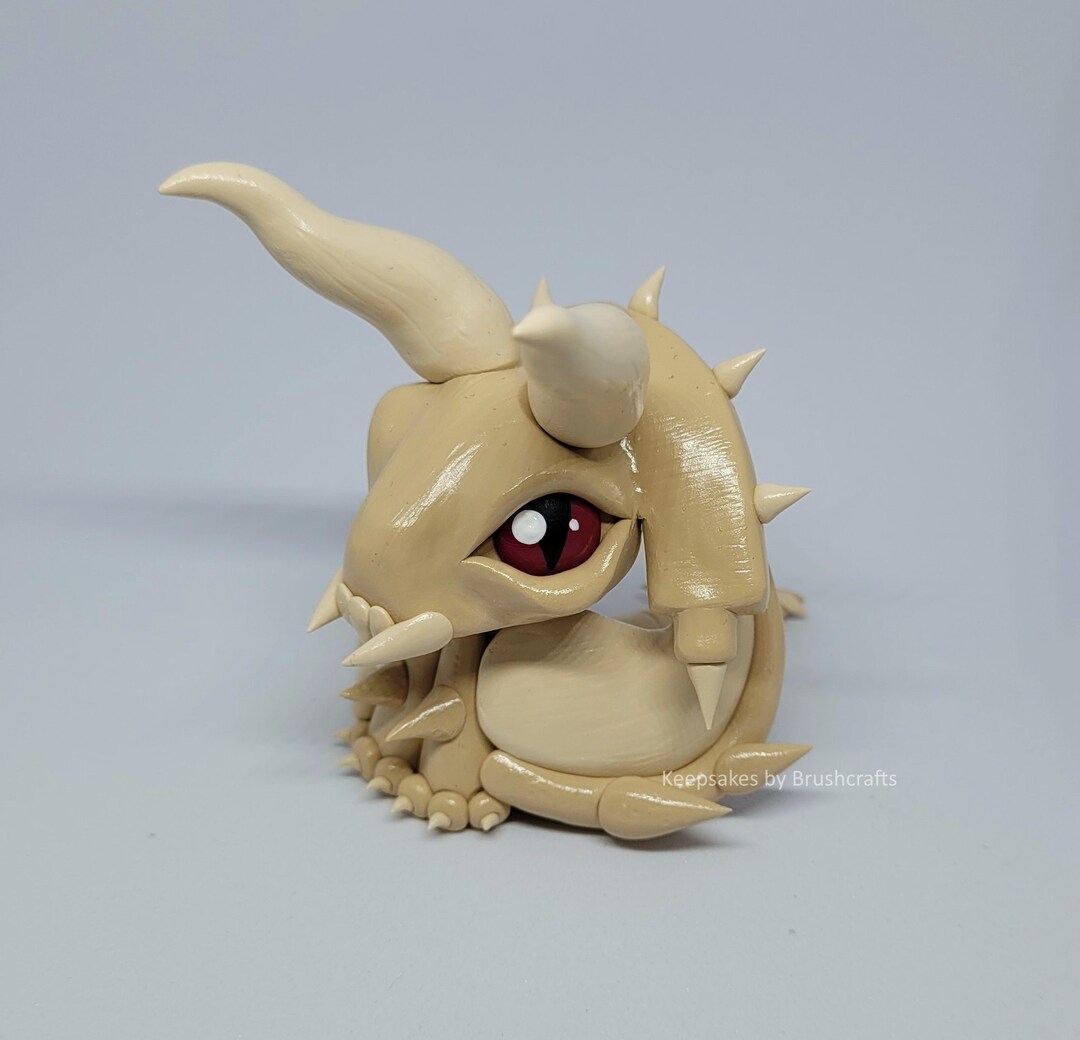 Handmade Polymer Clay Chibi Diablos Black Diablos Blood Bath - Etsy