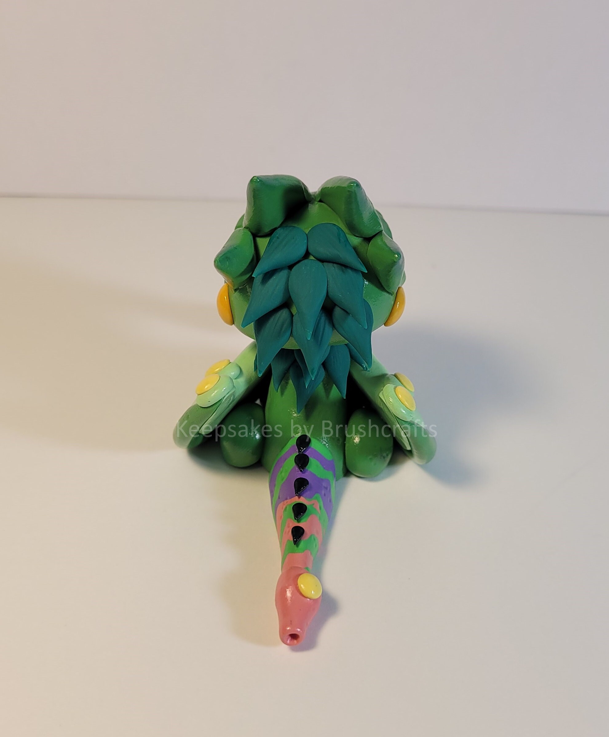 Handmade Polymer Clay Chibi Pukei pukei Coral Pukei Pukei | Etsy