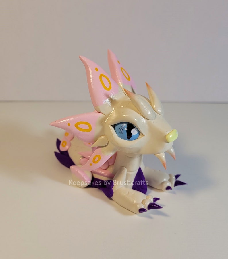 Handmade Polymer Clay Chibi Mizutsune Monster Hunter Large Etsy