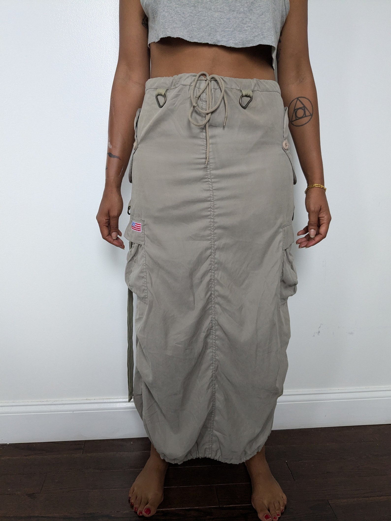 UFO Cargo Skirt - Etsy