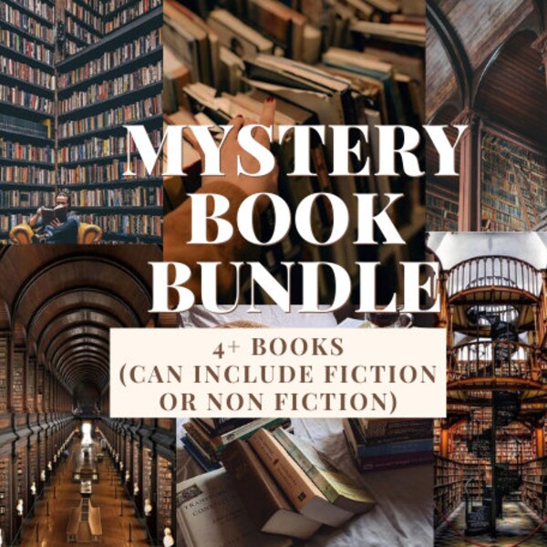 Book Bundle - Etsy