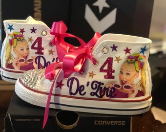 Jojo Siwa Converse | Etsy
