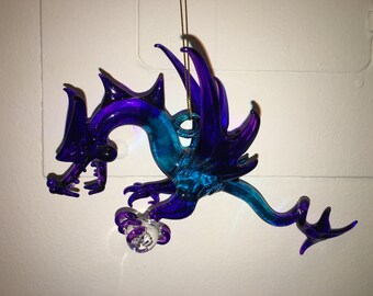 Glass dragons | Etsy