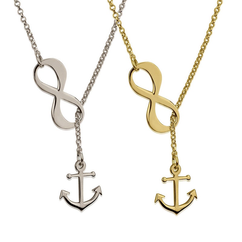 Infinity Anchor - Etsy