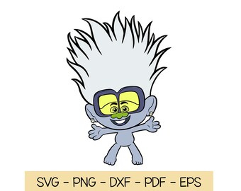 Trolls movie svg | Etsy