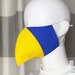 Parrot Beak Face Mask Blue Yellow | Etsy