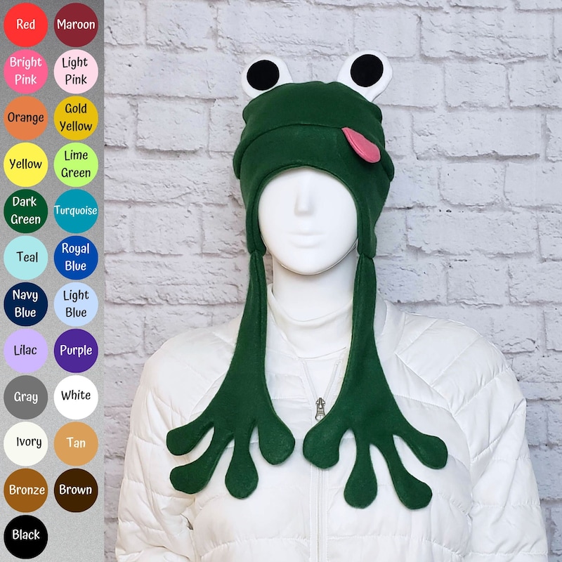 Frog Hat - Etsy