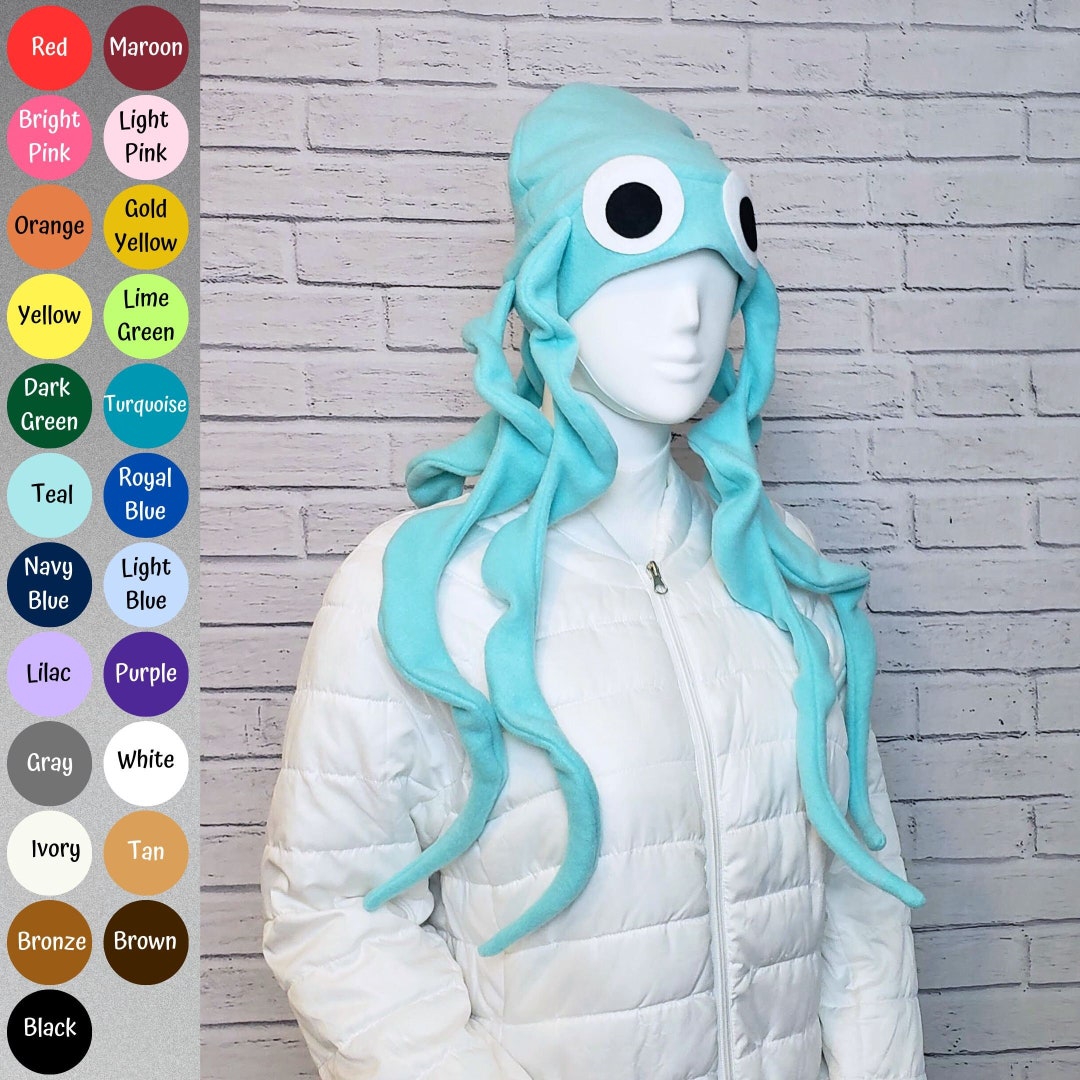 Squid Hat - Custom Colors - Etsy