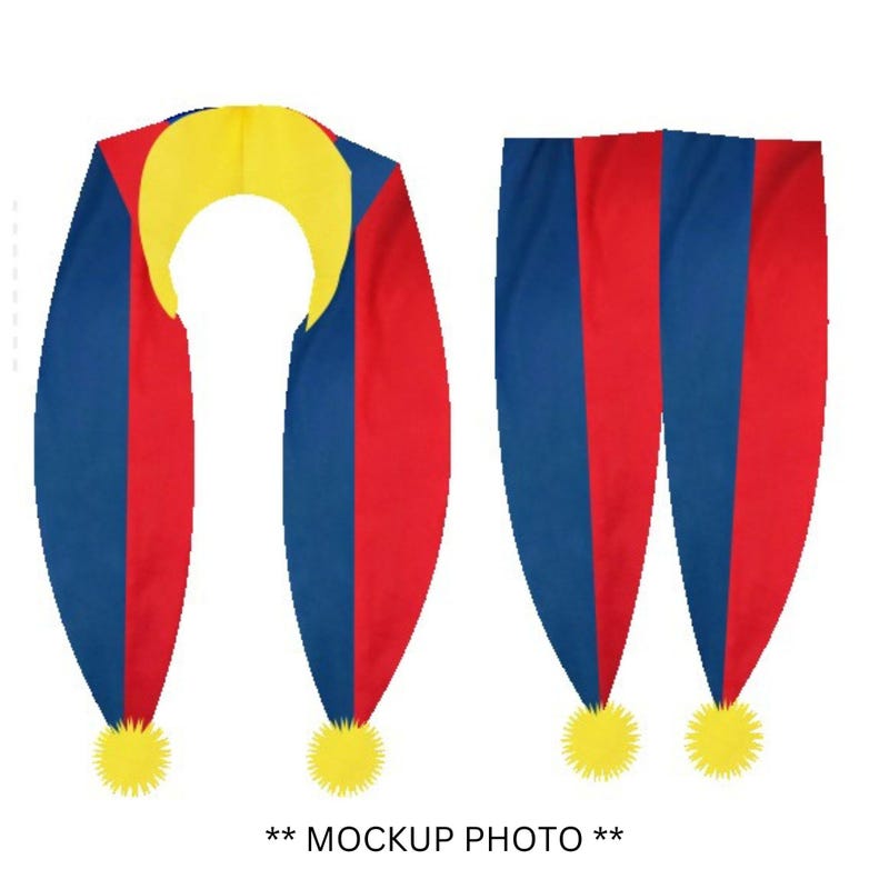 Pomni Costume - Etsy