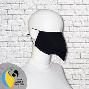 Bird Beak Face Mask Custom Colors - Etsy