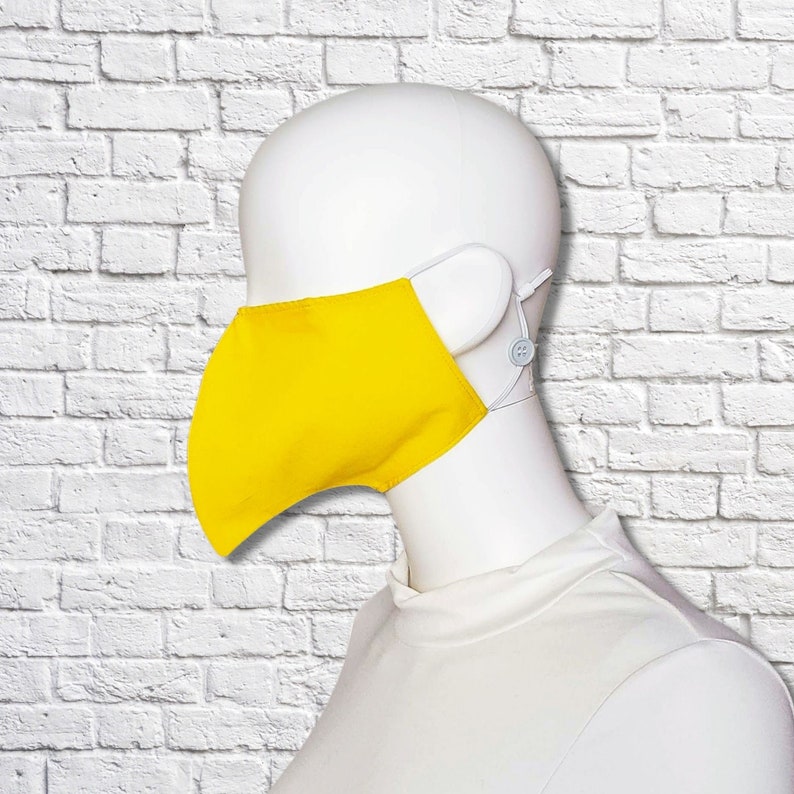 Bird Beak Face Mask Yellow | Etsy